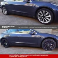 China Cyclone P Version 19 Inch Wheel Rim Full Protective Cover New Condition Accessory Modification for Tesla Model 3 for sale