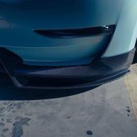 China No-Drill Front Lip Compatible with Tesla Model 3/Y: Damage-Free Installation Exterior Mod Decor Exterior Upgrade Decor Accessory for sale