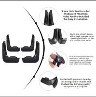 China Mud Flaps for Xpeng X9  No-Drill Fender Mud Guards  Thickened Flexible Plastic Splash Guards  Direct Fit 4 Pcs Set for sale