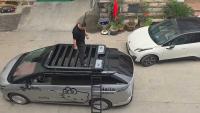 China Roof Platform for Xpeng X9 MPV roof rack Sturdy Exterior Upgrade for Off-road Adventures for sale