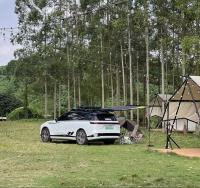 China Aluminum Alloy Roof Platform for Xpeng G9- Easy Installation Off-Road Rack   Ideal for Luxury Travel & Camping for sale
