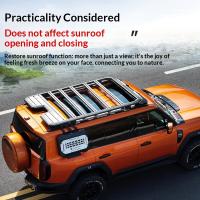 China Roof Rack Frame For Jietu Zongheng G700 Off-road Modification Folding Ladder Platform 100KG+ Capacity No-Punching Installation for sale