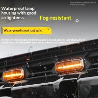 China LED Daytime Running Light for Jetour Traveler Shan Hai T2 | Yellow Grille Decorative Light - Front Face Modification Accessory for sale