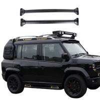 China Aluminum Roof Crossbar Luggage Rack for Jetour Traveler Shan Hai T2  Off-Road Exterior Modification Parts for sale
