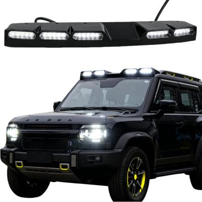 China Waterproof Off-Road Roof Spotlights for Jetour Traveler Shan Hai T2 Defender Style Decorative  High-Power Searchlights for sale