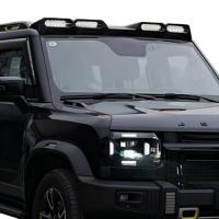 China Waterproof Off-Road Roof Spotlights for Jetour Traveler Shan Hai T2 Defender Style Decorative  High-Power Searchlights for sale