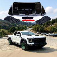 China Poer Style Engine Hood Bonnet With LED Lights For Foton Tunland V7 V9 Mars7 Mars9 Pickup Truck 4x4 for sale