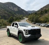 China Poer Style Engine Hood Bonnet With LED Lights For Foton Tunland V7 V9 Mars7 Mars9 Pickup Truck 4x4 for sale