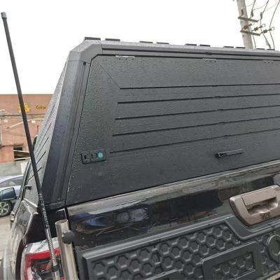 China Aluminum Alloy Three-Door Rear Trunk Roof Rack Three-Way Opening Custom Modification Pickup Truck Cargo Bed OLIVER Fit TK01 for sale