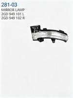 China Rearview Mirror for Volkswagen VW T-ROC 2019 for sale