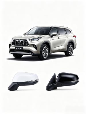 China New Electric Foldable Heated Rearview Mirror for Toyota Highlander 2009-2026 for sale