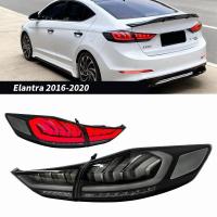 China LED Modified Tail Light Taillight for Hyundai Elantra 2015-2018 Dynamic Turn Signal Light for sale