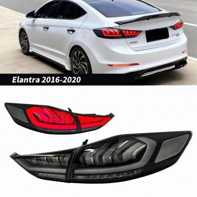 China LED Modified Tail Light Taillight for Hyundai Elantra 2015-2018 Dynamic Turn Signal Light for sale