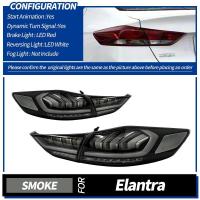 China LED Modified Tail Light Taillight for Hyundai Elantra 2015-2018 Dynamic Turn Signal Light for sale