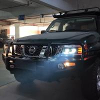 China Modified LED Headlight Headlamp Assembly for Nissan Y61 2005-2016 for sale