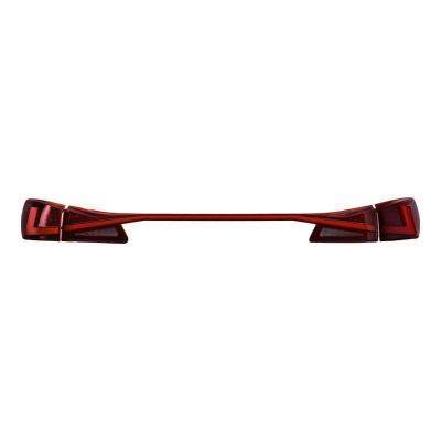 China Full LED Through Modified Tail Light Assembly for Lexus IS250 IS300 2006-2012 Dynamic Turn Signal Light for sale