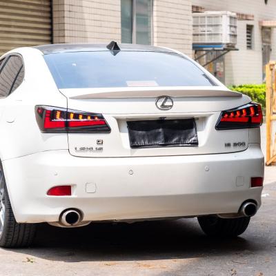 China LED Modified Digital Taillights for Lexus IS250 IS300 2006-2012 Dynamic Turn Signal Light for sale