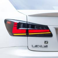 China LED Modified Digital Taillights for Lexus IS250 IS300 2006-2012 Dynamic Turn Signal Light for sale