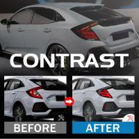 China LED Modified Digital Taillights for Honda Civic Hatchback 2016-2020 Dynamic Turn Signal Light for sale