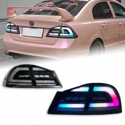 China LED Modified Tail Light Assembly for Honda FD2 Civic 2006-2012 Dynamic Turn Signal Light for sale