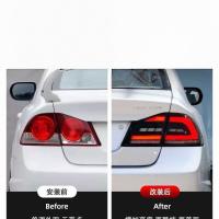 China LED Modified Tail Light Assembly for Honda FD2 Civic 2006-2012 Dynamic Turn Signal Light for sale