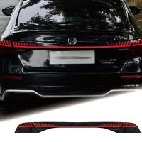 China RS7 Style Full LED Through Modified Tail Light Assembly for Honda Accord 11th Gen 2023-2024 Dynamic Turn Signal Light for sale