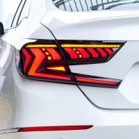 China Cyber Style LED Modified Digital Taillights for Honda Accord 2018-2019 Dynamic Turn Signal Light for sale