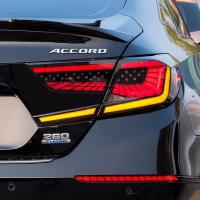 China Starry-sky Style LED Modified Digital Taillights for Honda Accord 2018-2019 Dynamic Turn Signal Light for sale