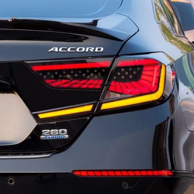 China Starry-sky Style LED Modified Digital Taillights for Honda Accord 2018-2019 Dynamic Turn Signal Light for sale
