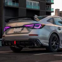 China Starry-sky Style LED Modified Digital Taillights for Honda Accord 2018-2019 Dynamic Turn Signal Light for sale