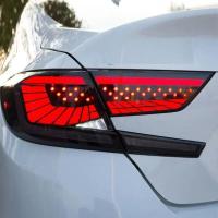 China Starry-sky Style LED Modified Digital Taillights for Honda Accord 2018-2019 Dynamic Turn Signal Light for sale