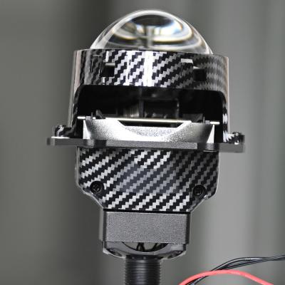 China New X80 H4 3 Inch 80W 16000lm 6000K LED Bifocal Lens Car Headlight with Fish-eye Laser Lens Universal Fitment Lossless for sale