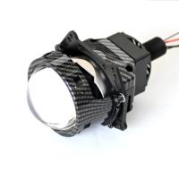 China New X80 H4 3 Inch 80W 16000lm 6000K LED Bifocal Lens Car Headlight with Fish-eye Laser Lens Universal Fitment Lossless for sale