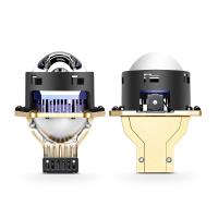 China Super Bright 3 Inch LED Laser Headlight  75W High Power  Bi-Xenon Lens Integrated High & Low Beam 6000k Color Temperature Laser for sale
