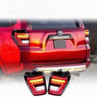 China LED Modified Tail Light Taillight Taillamp for Toyota 4 Runner 2010-2023 Dynamic Turn Signal Light for sale