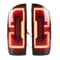 China LED Modified Tail Light Taillight Taillamp for Toyota Tacoma 2016-2022 Dynamic Turn Signal Light for sale