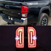 China LED Modified Tail Light Taillight Taillamp for Toyota Tacoma 2016-2022 Dynamic Turn Signal Light for sale