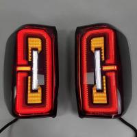 China LED Modified Tail Light Taillight Taillamp for Toyota Tacoma 2016-2022 Dynamic Turn Signal Light for sale