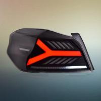 China LED Modified Tail Light Taillight for Toyota Subaru WRX 2015-2020 Dynamic Turn Signal Light for sale