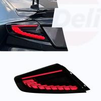 China LED Modified Through-type Tail Light Taillight for Toyota WRX Subaru 2023-2026 Dynamic Turn Signal Light for sale