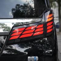 China LED Modified Tail Light Taillight for Toyota Alphard 2019-2023 Dynamic Turn Signal Light for sale