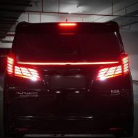 China LED Modified Tail Light Taillight for Toyota Alphard 2019-2023 Dynamic Turn Signal Light for sale