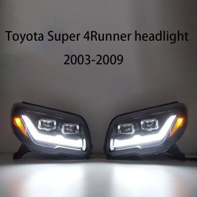 China LED Modified Digital Taillights for Toyota 4 Runner 2003-2009 Dynamic Turn Signal Light for sale