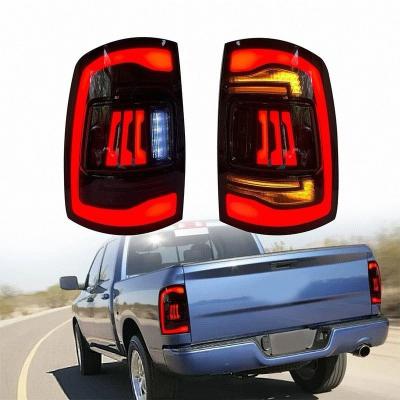 China LED Modified Tail Light Taillight for Toyota RAM 1500 RAM 2500 2009-2018 Dynamic Turn Signal Light for sale