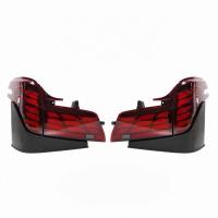 China LED Modified Tail Lights Through-trunk Tail Light for Toyota Alphard 2015-2023 Dynamic Turn Signal Light for sale