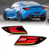 China LED Modified Tail Light Taillight for Toyota GR86 Subaru BRZ 2022-2023 Dynamic Turn Signal Light for sale