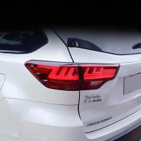 China LED Modified Digital Taillights for Toyota Highlander 2016-2020 Dynamic Turn Signal for sale