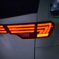 China LED Modified Digital Taillights for Toyota Highlander 2016-2020 Dynamic Turn Signal for sale