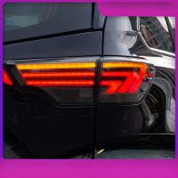 China LED Modified Digital Taillights for Toyota Highlander 2016-2020 Dynamic Turn Signal for sale