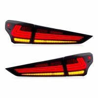 China LED Modified Digital Taillights for Toyota Highlander 2021-2026 tail lamp Dynamic Turn Signal Light for sale